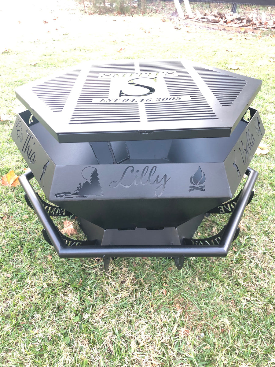 Custom Metal Fire Pits | Personalized Metal Fire Rings